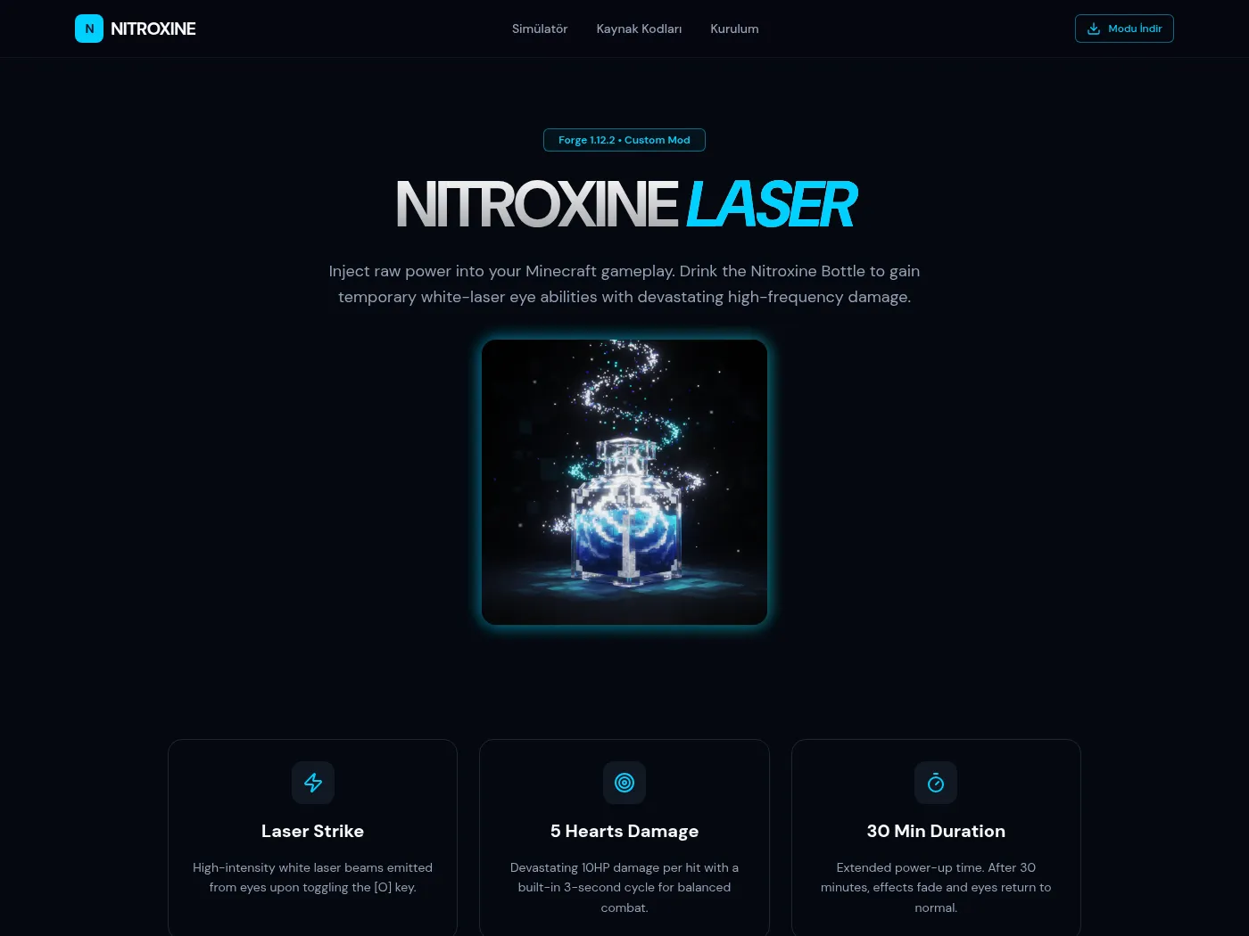 Nitroxine Laser Mod
