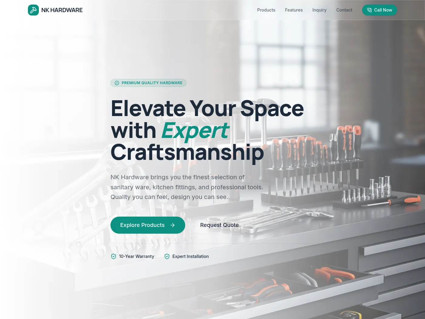 NK Hardware Site