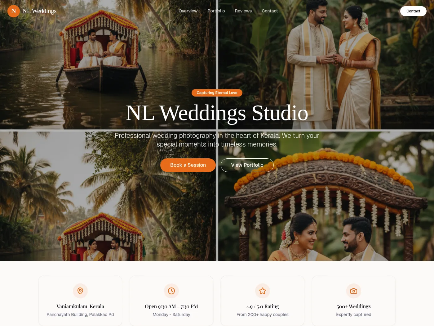 NL Weddings Studio Site