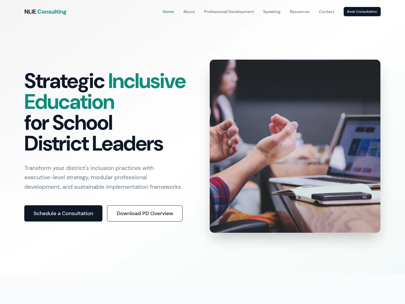 NLIE Consulting Site