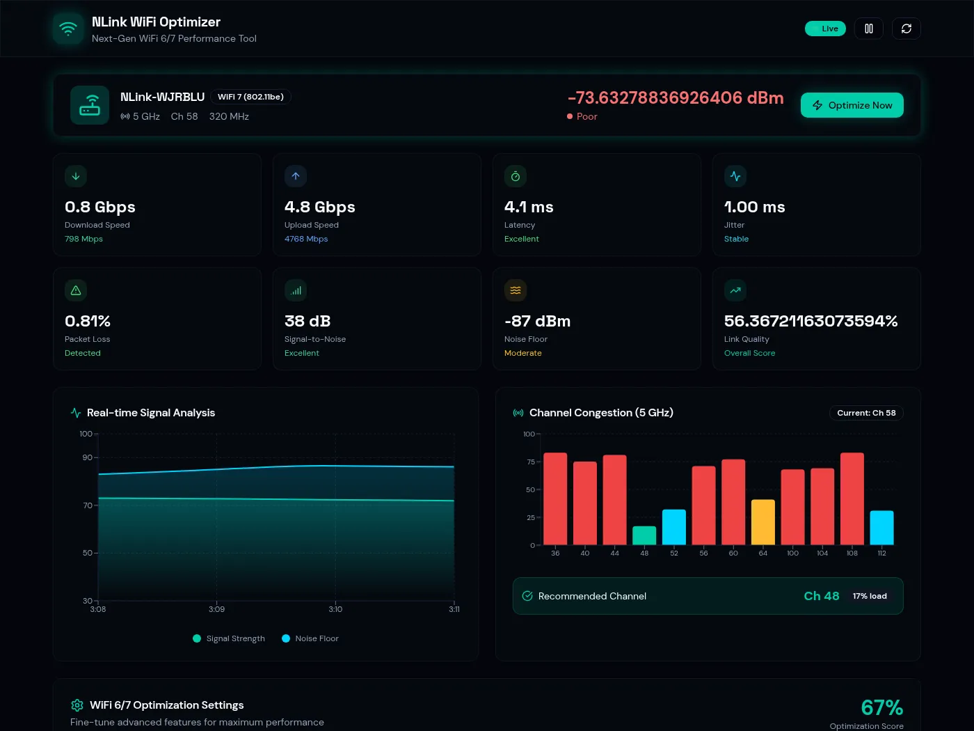NLink WiFi Optimizer