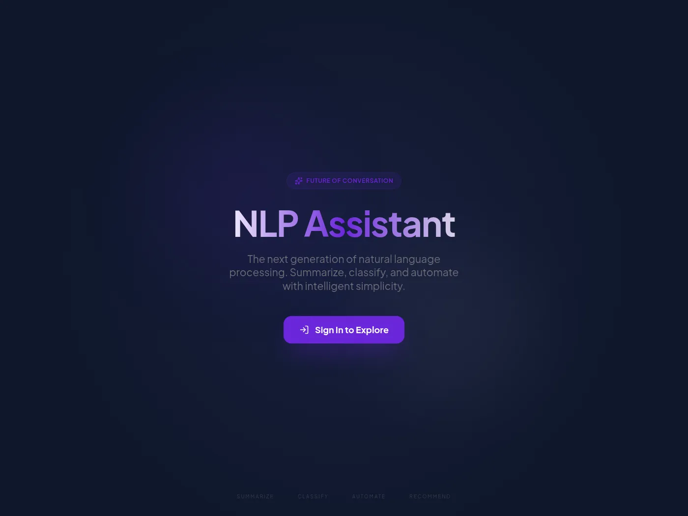 NLP Chat Assistant