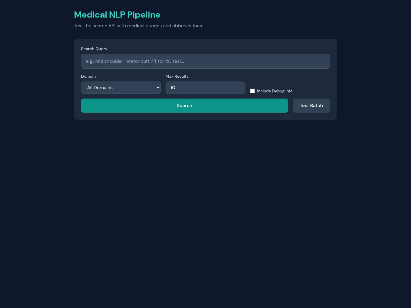 NLP Pipeline Test Suite