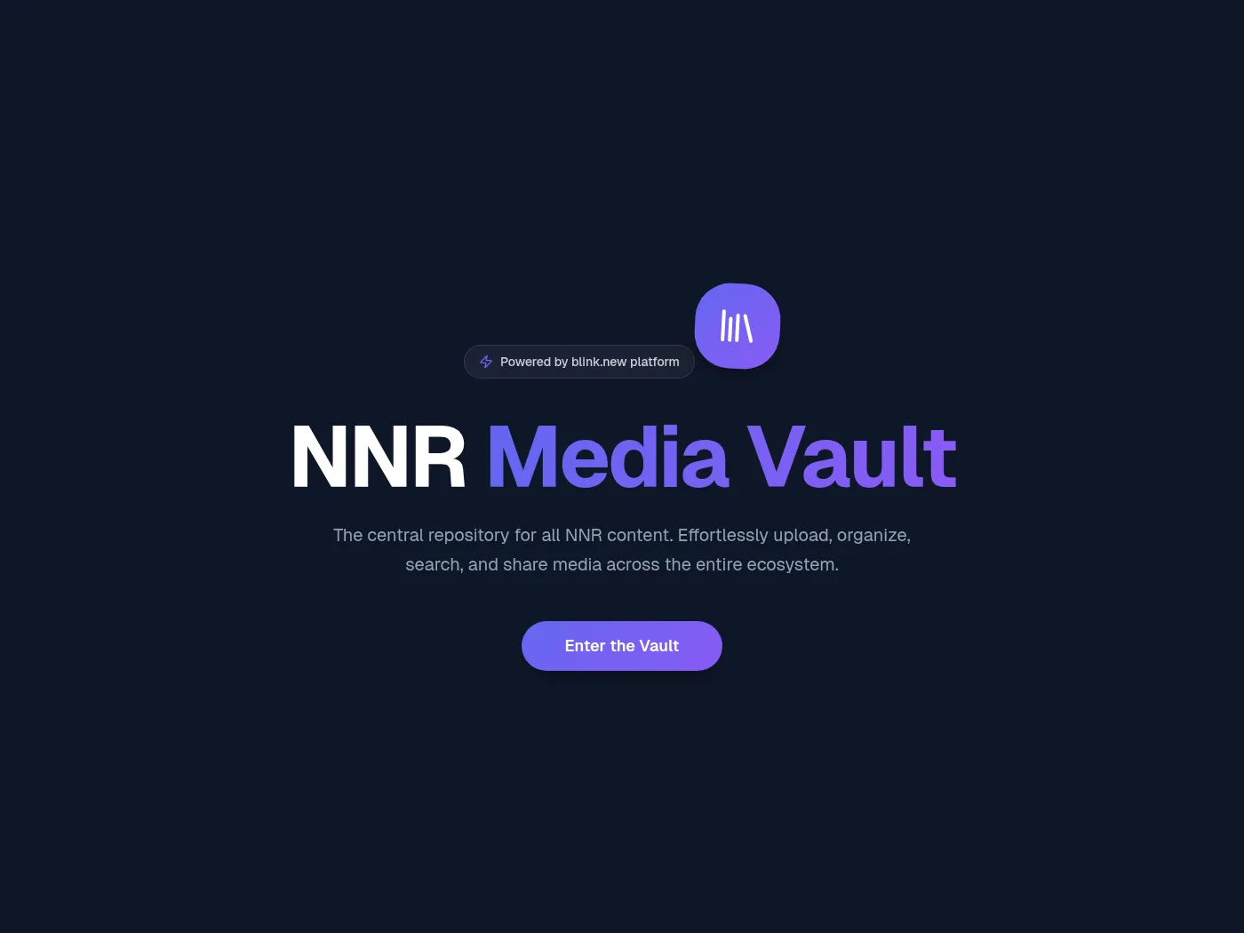 NNR Media Vault