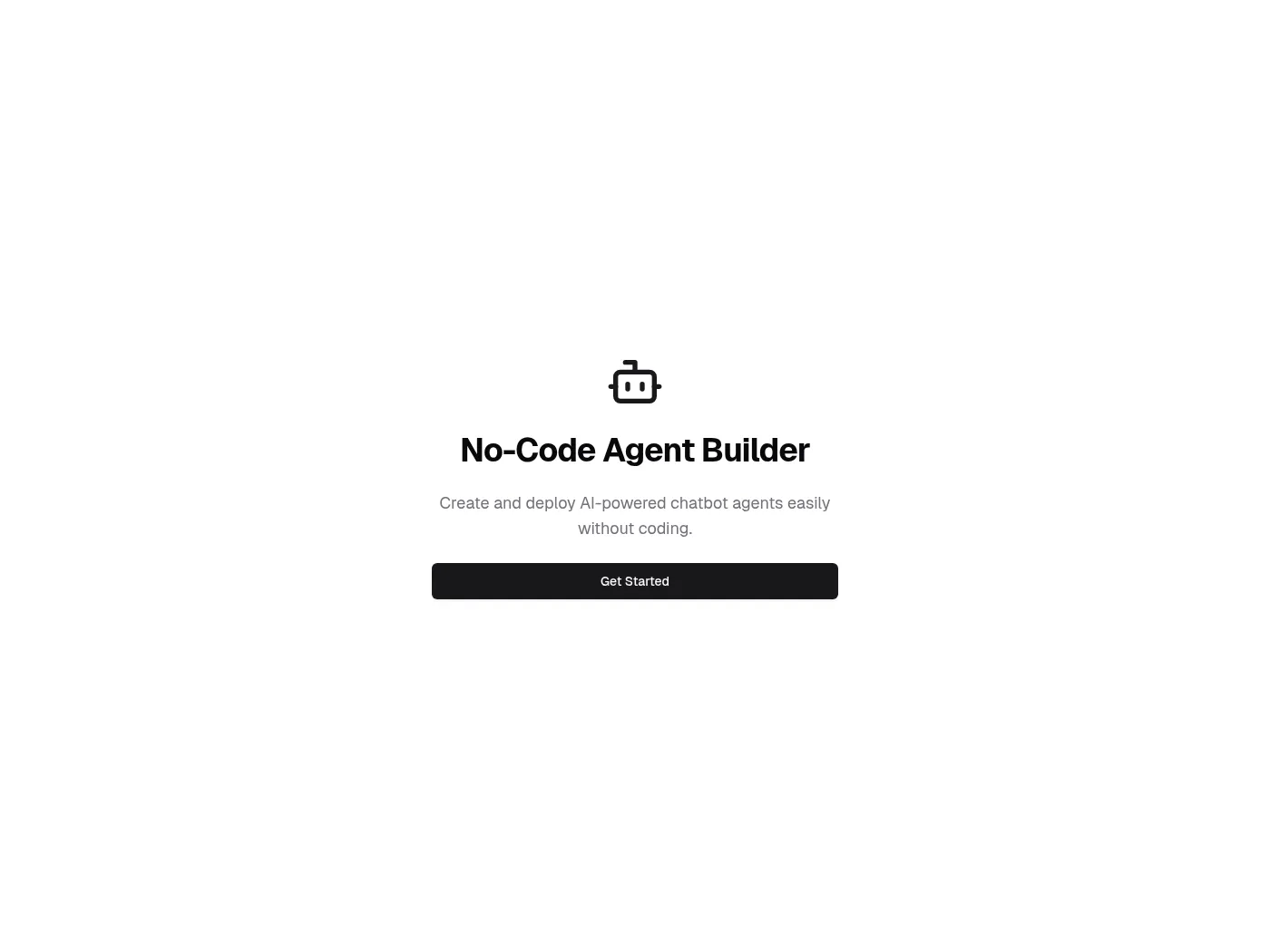 No-Code Agent Builder