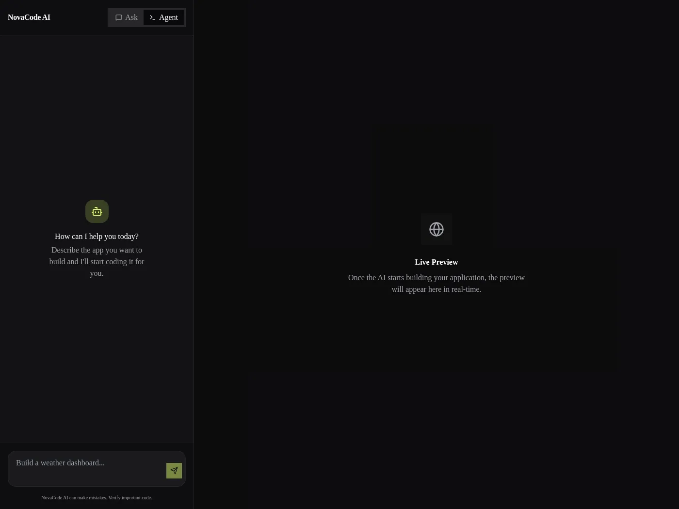 No-Code Site Builder