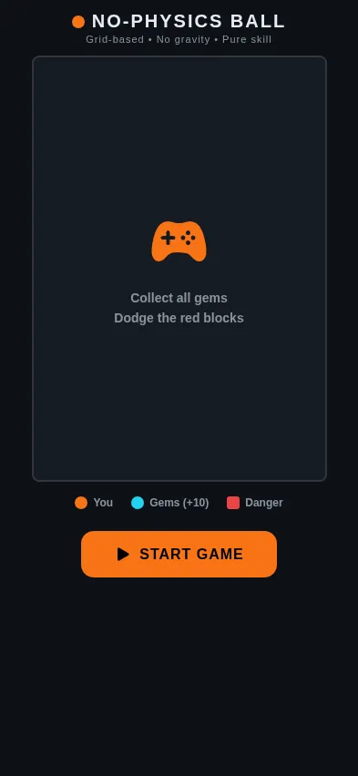 No-Physics Ball Game