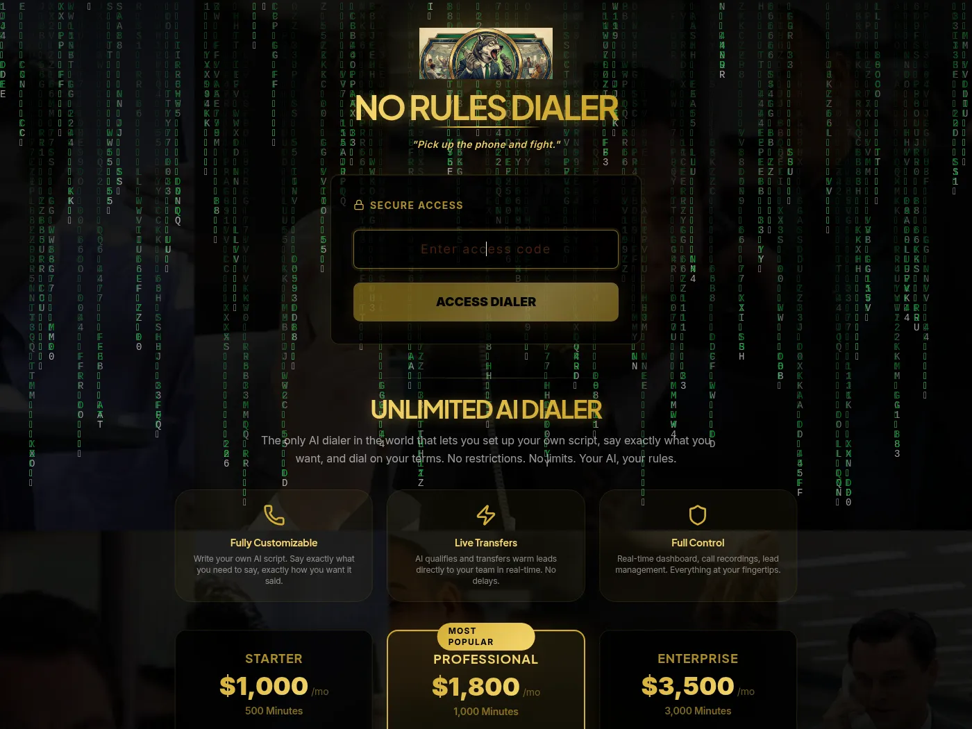 No Rules Dialer Suite