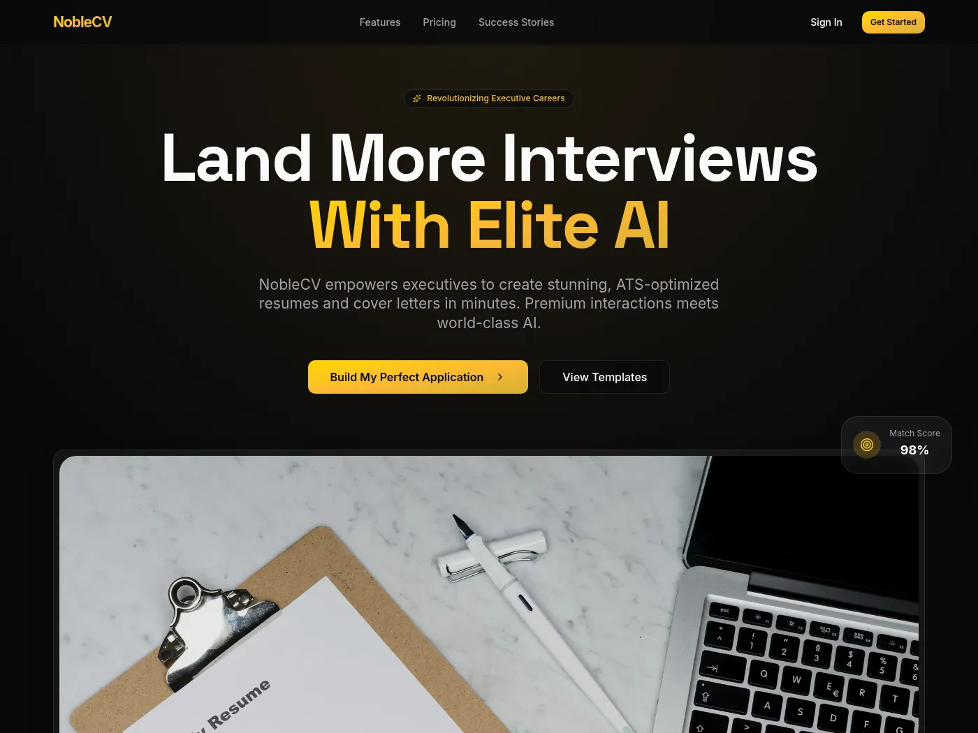 NobleCV AI Builder