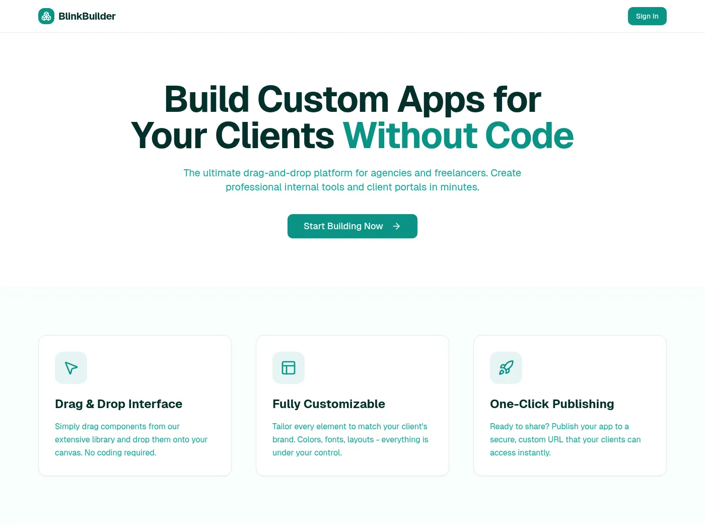 No-Code App Builder