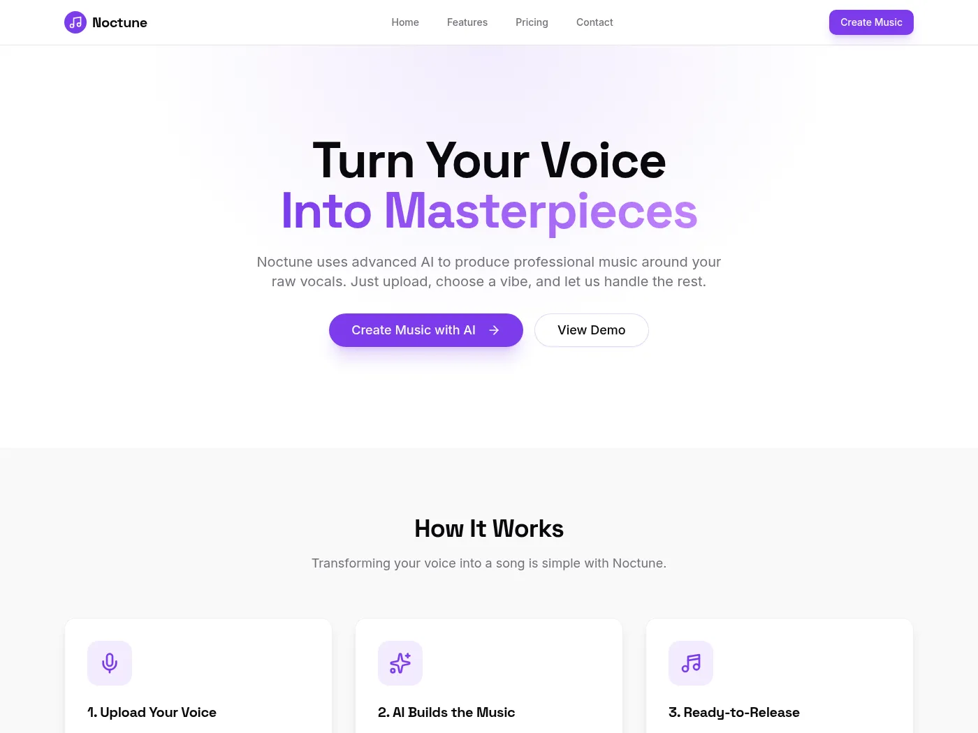 Noctune AI Music Maker