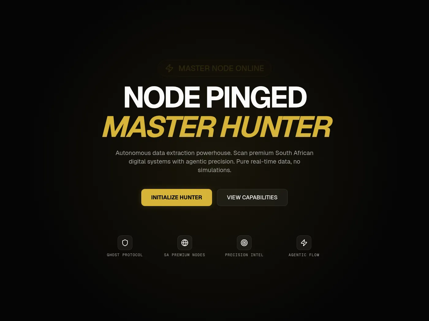 Node Ping Master Hunter