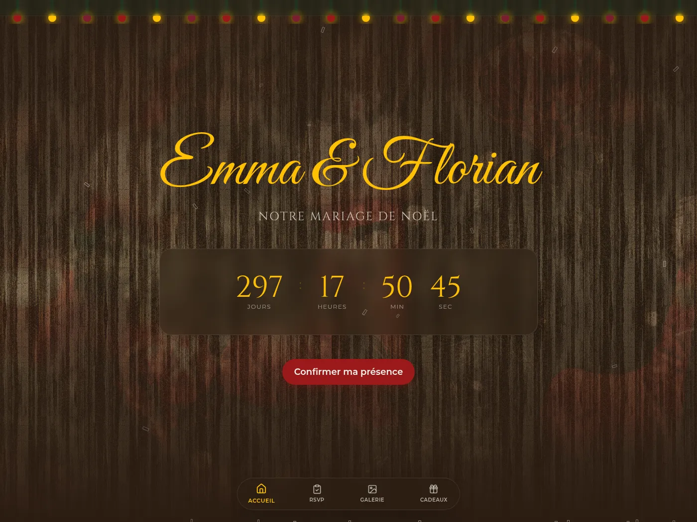 Emma & Florian Christmas Wedding