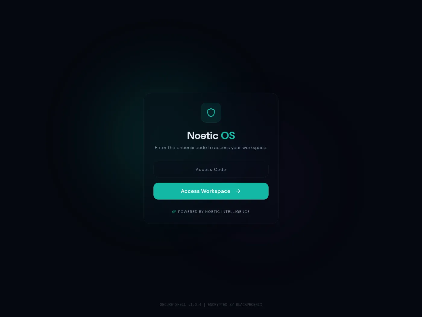 Noetic Workspace OS