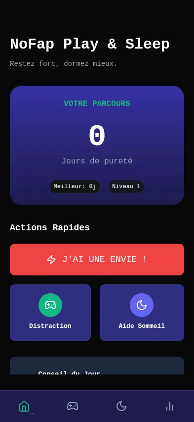 NoFap Play & Sleep
