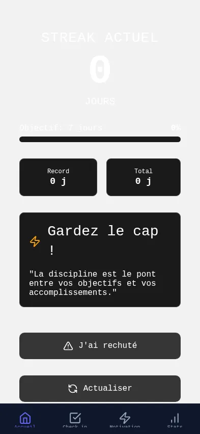 NoFap Tracker