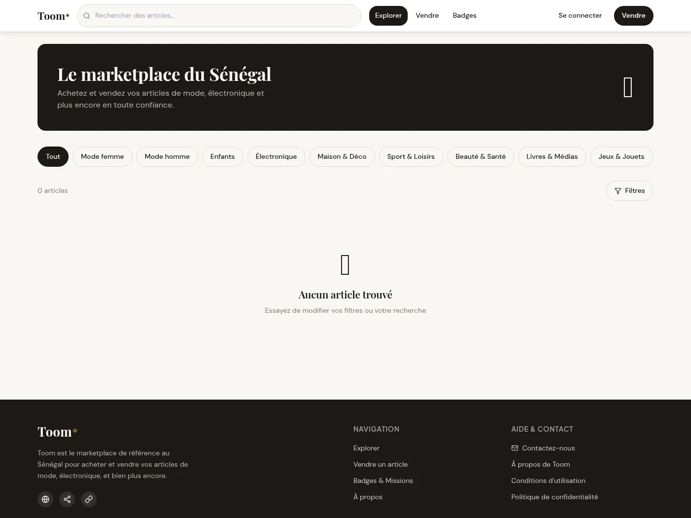 NoirBeige Web Experience