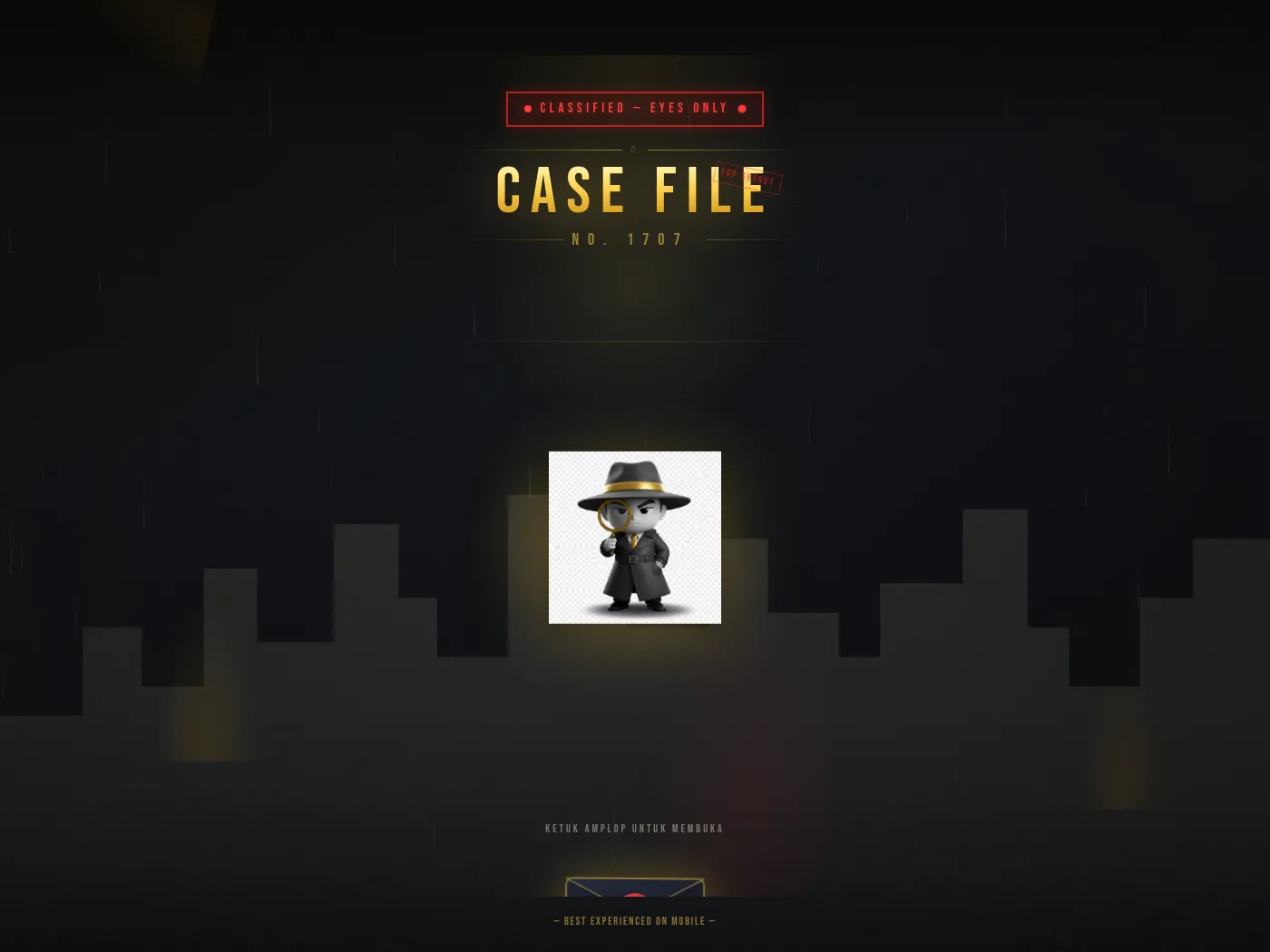 Detective Noir Party