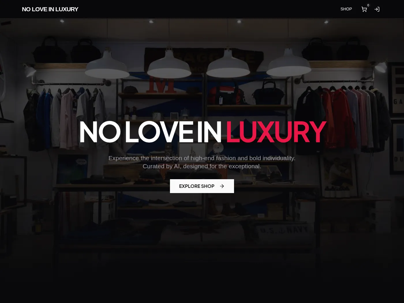 No Love In Luxury