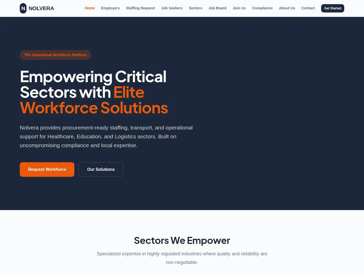 Nolvera Workforce Platform