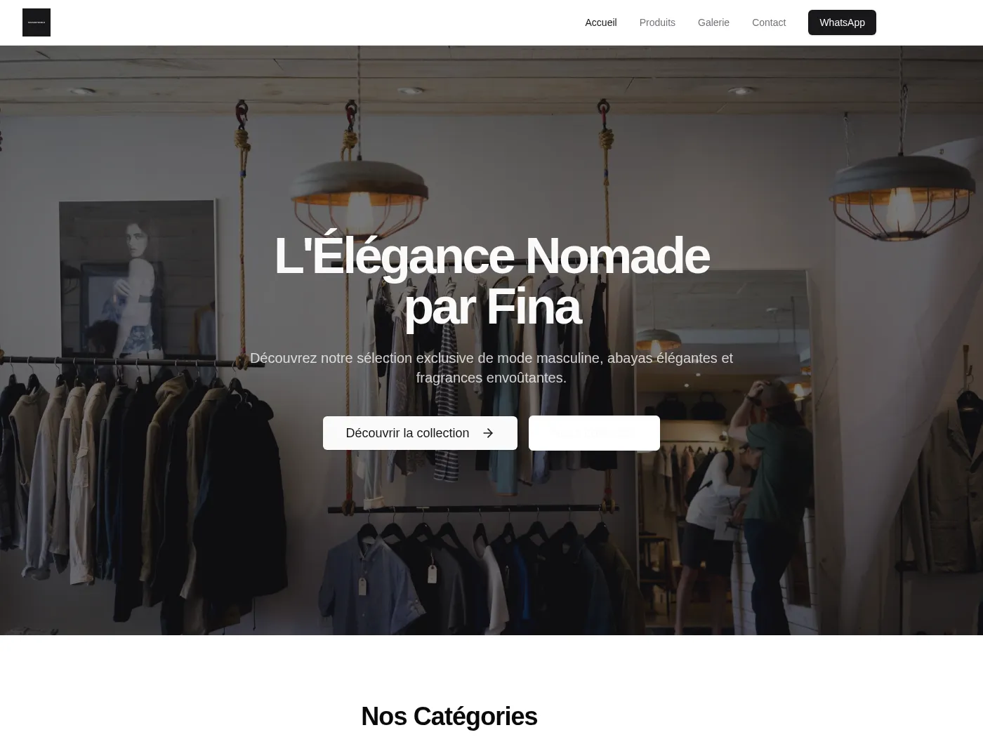 Nomade World by Fina Site