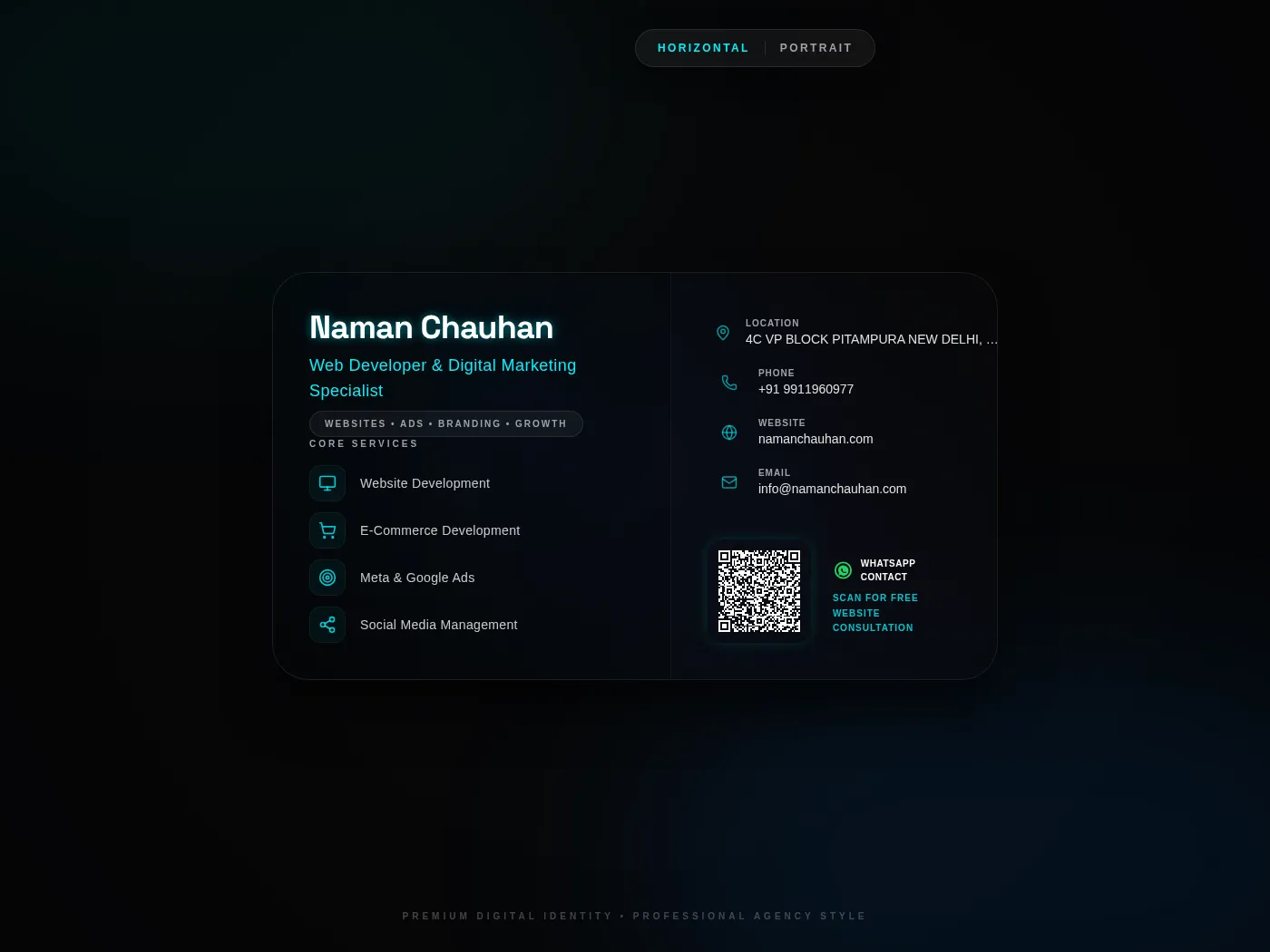 Noni Digital Card