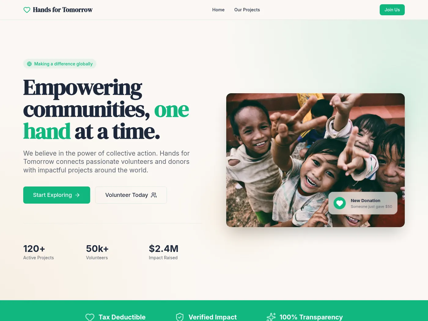 Nonprofit Impact App