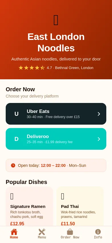 East London Noodles Hub