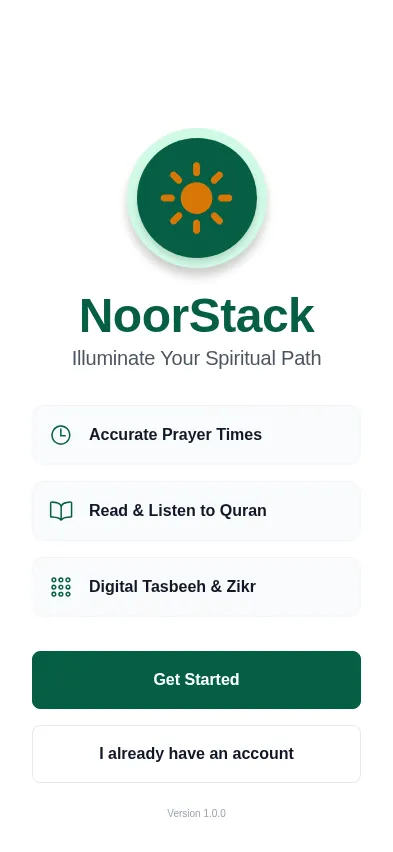 NoorStack: Islamic Essentials