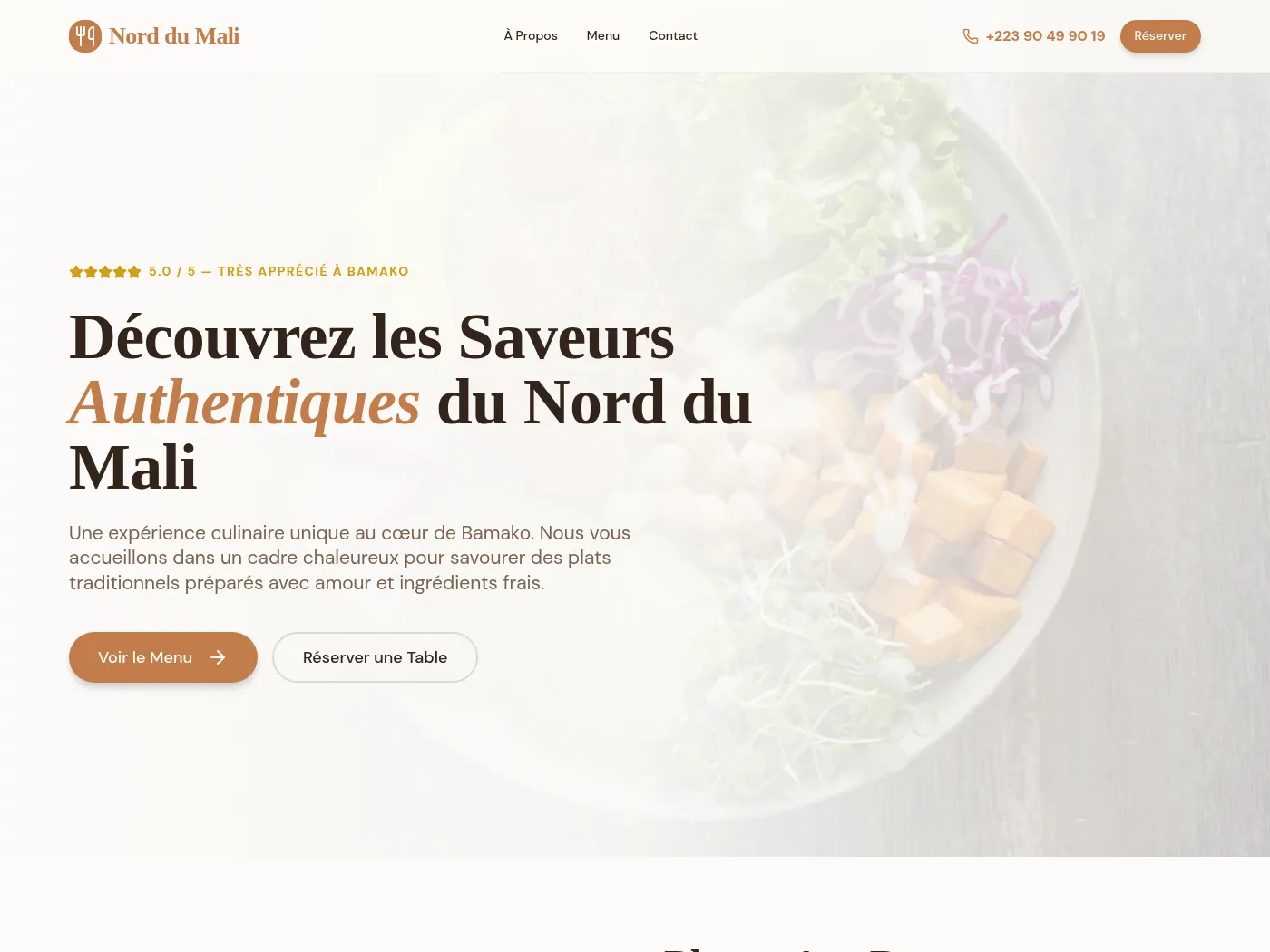 Nord du Mali Restaurant