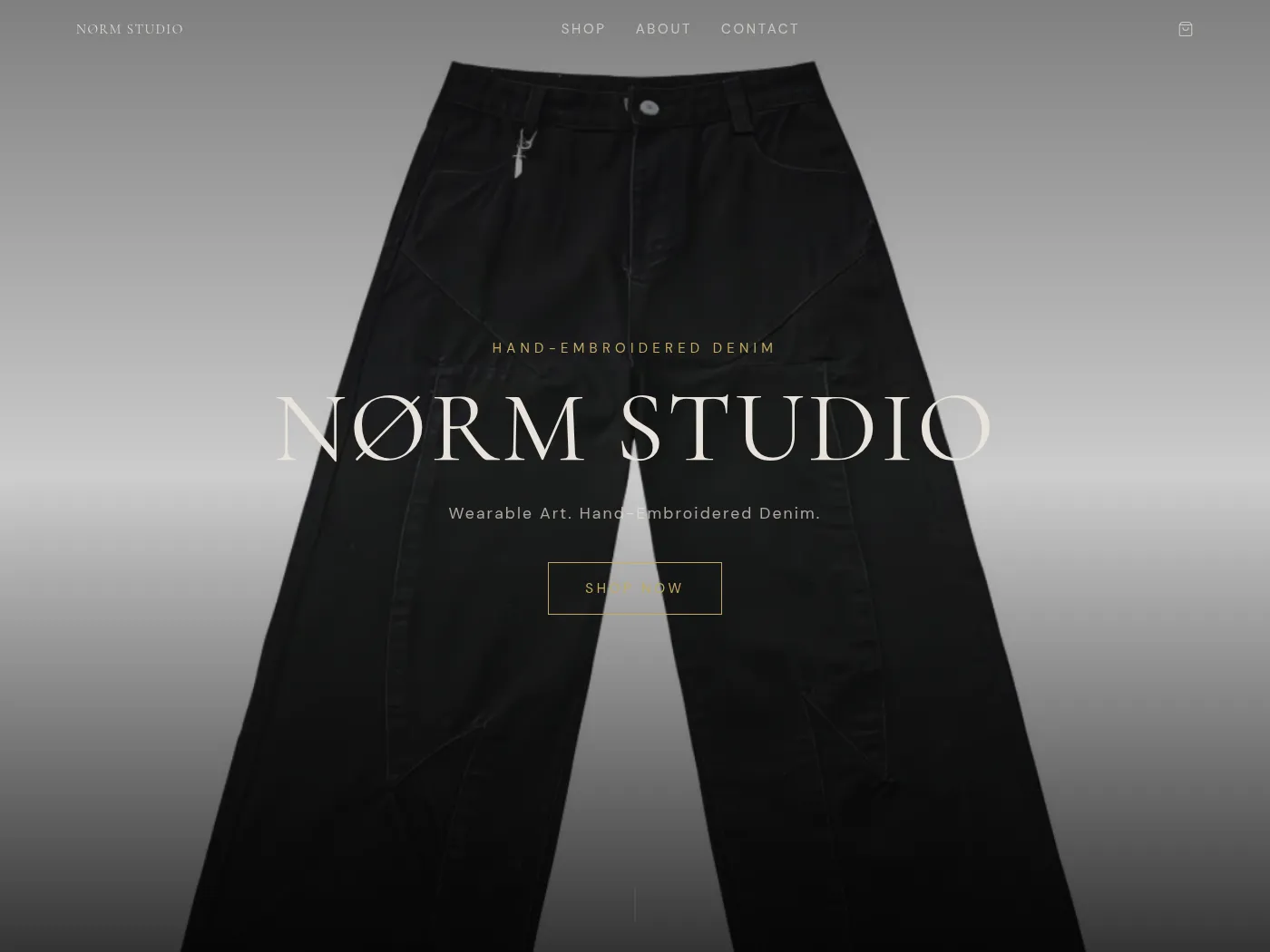 NØRM Studio E-Commerce