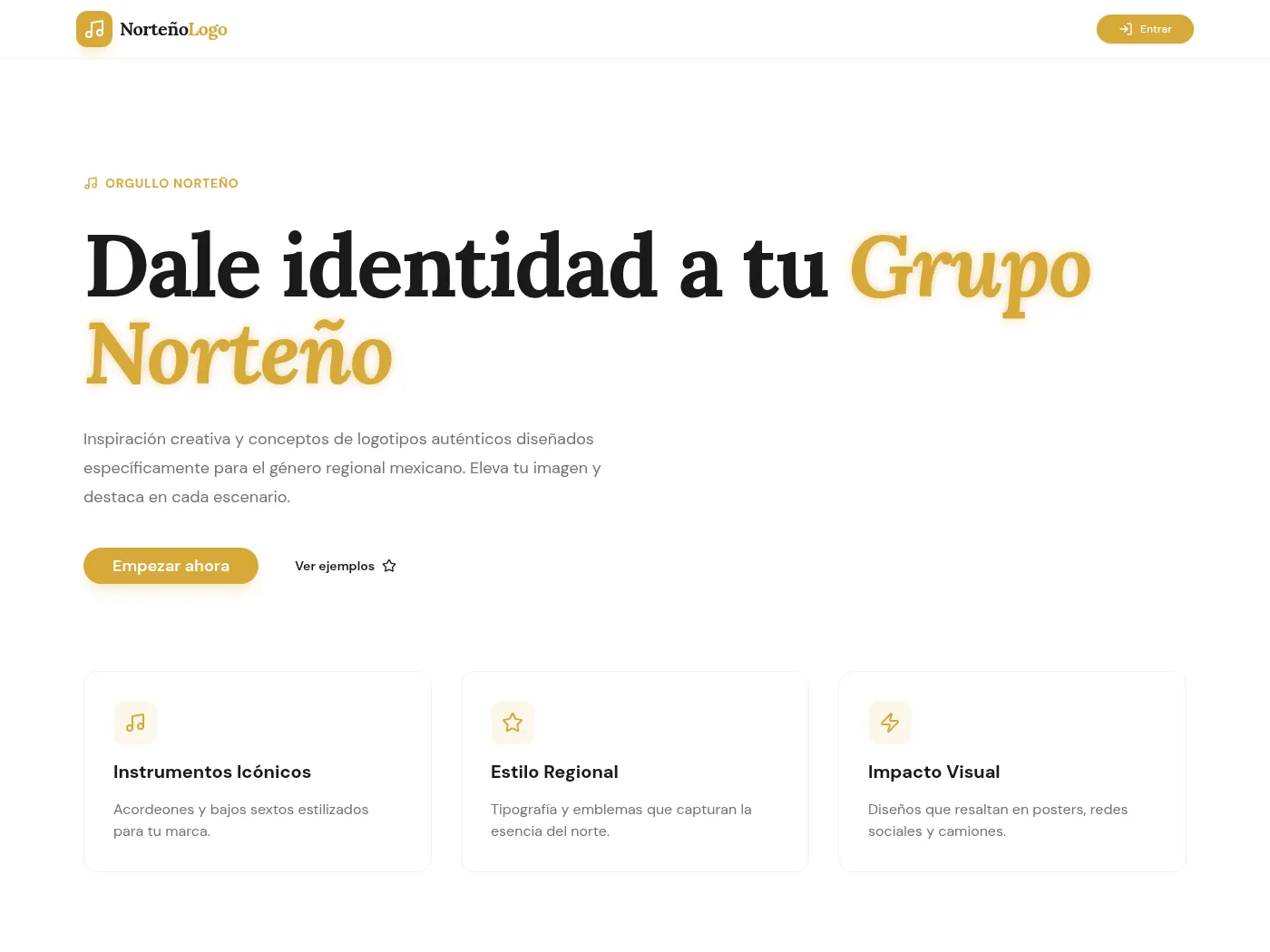 Norteño Logo Concept