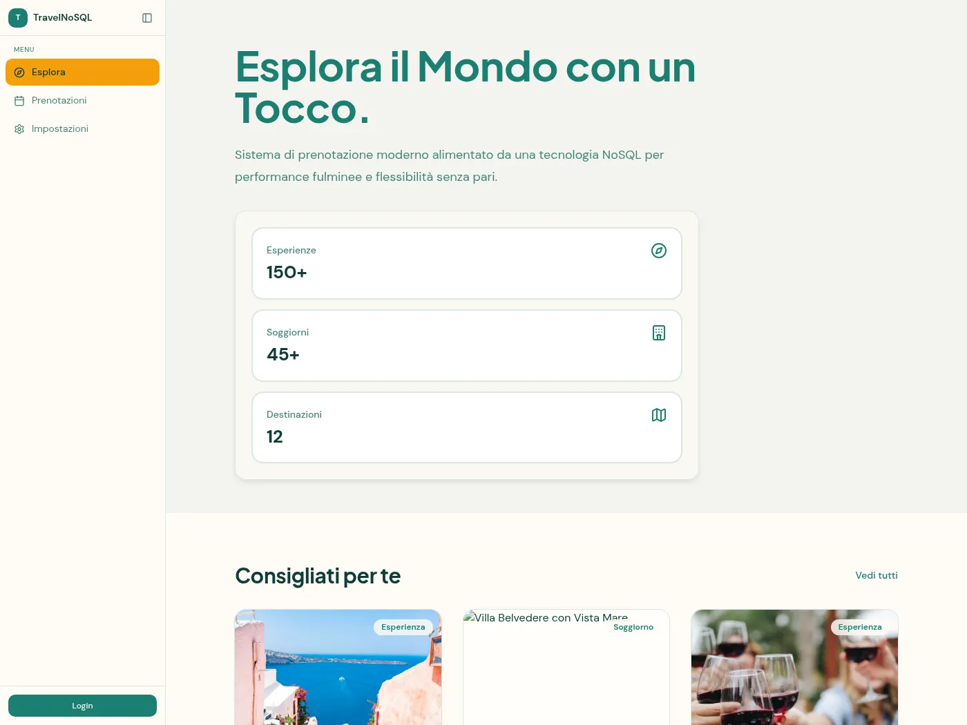 NoSQL Online Booking