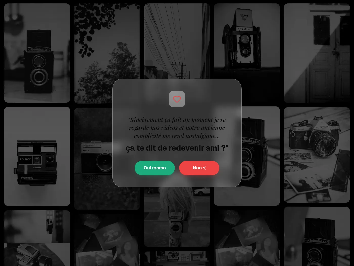 Nostalgia Reconnect Page