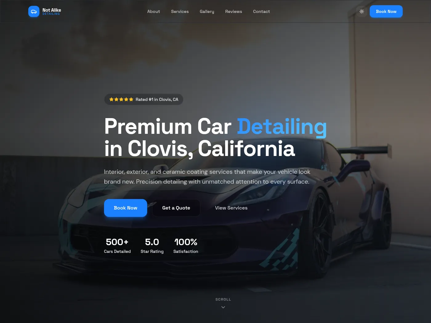 Not Alike Detailing Site