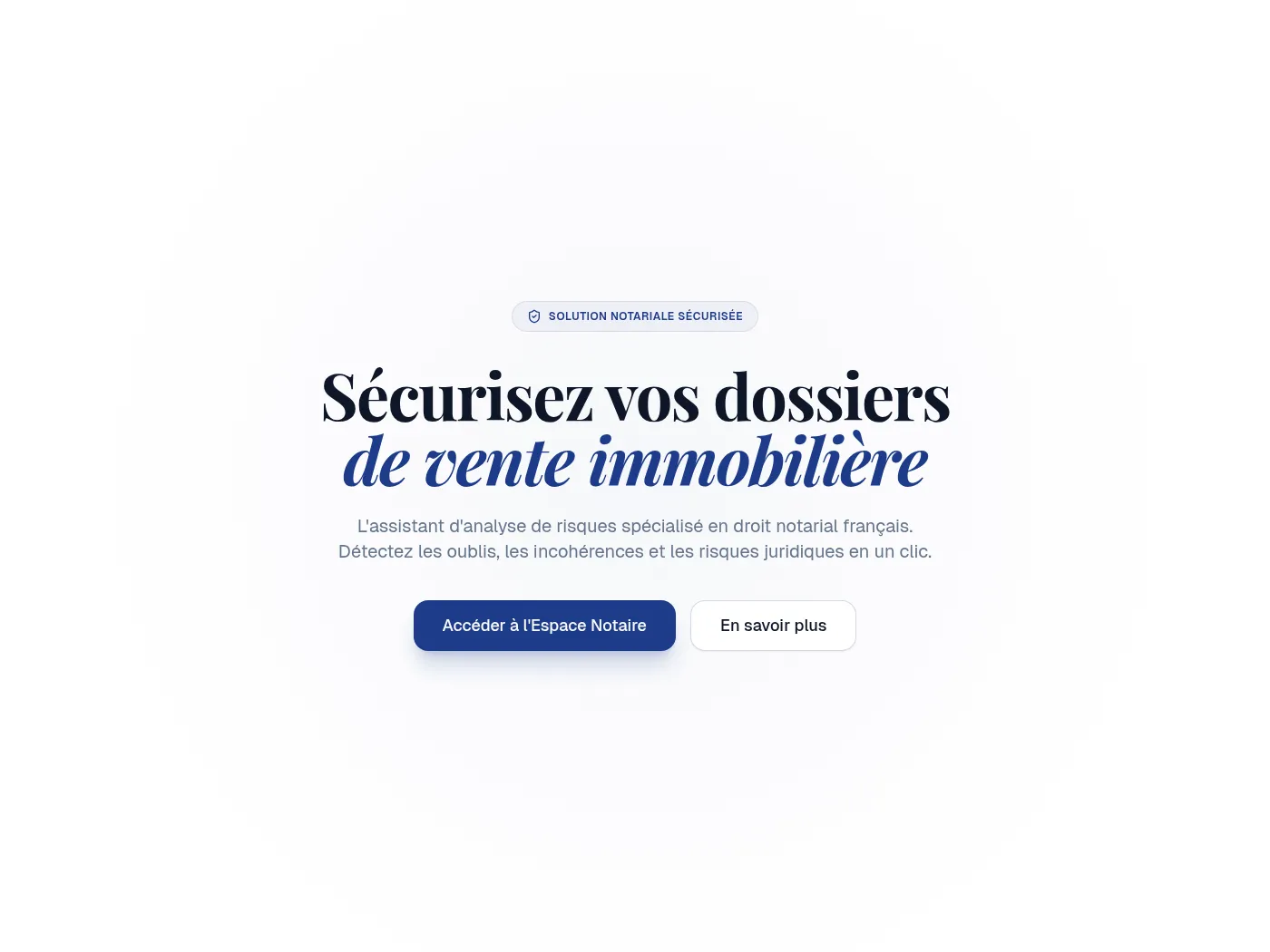 Notarial Risk Analyzer