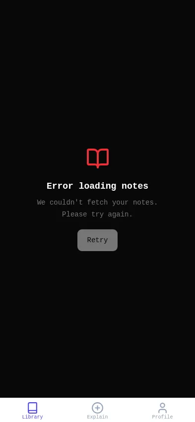 NoteExplainer Mobile