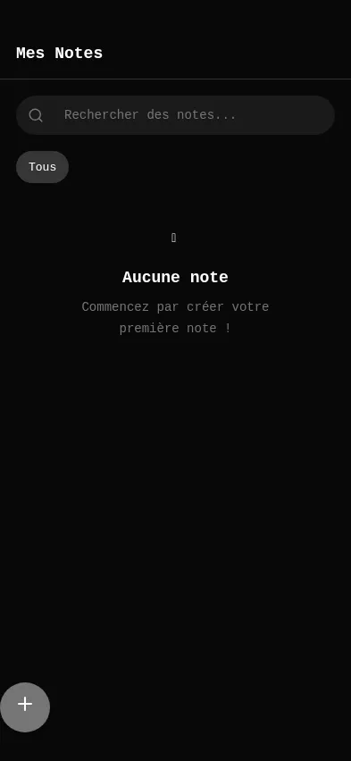NoteApp Francais