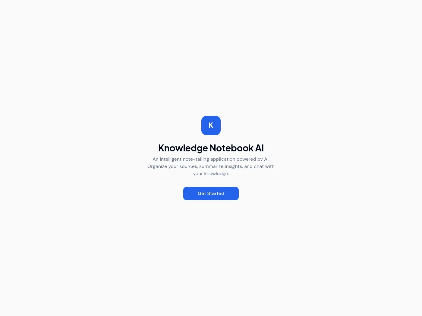 Knowledge Notebook AI