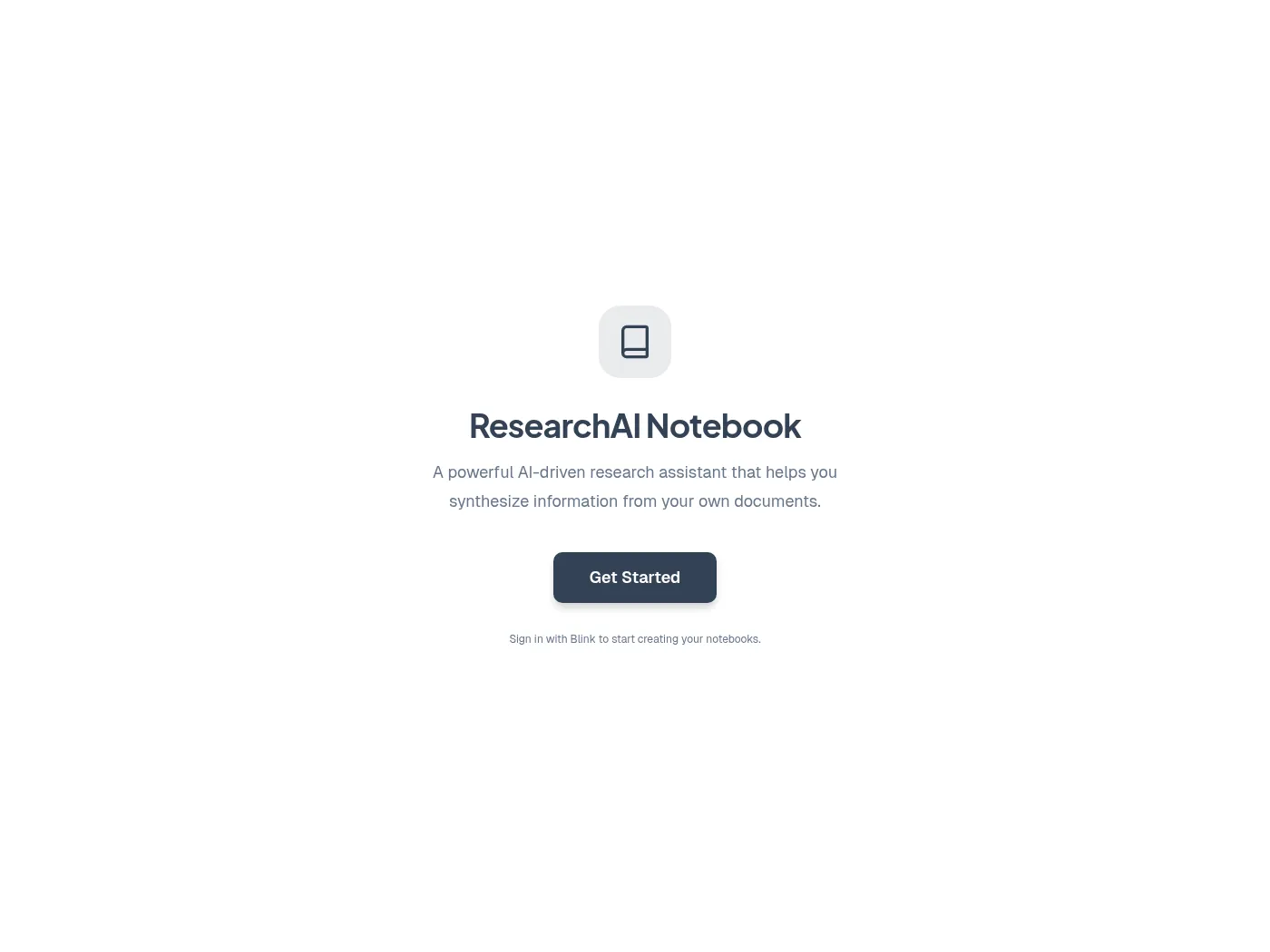 NotebookLM AI Notebook