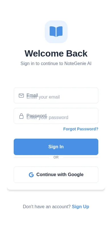 NoteGenie AI