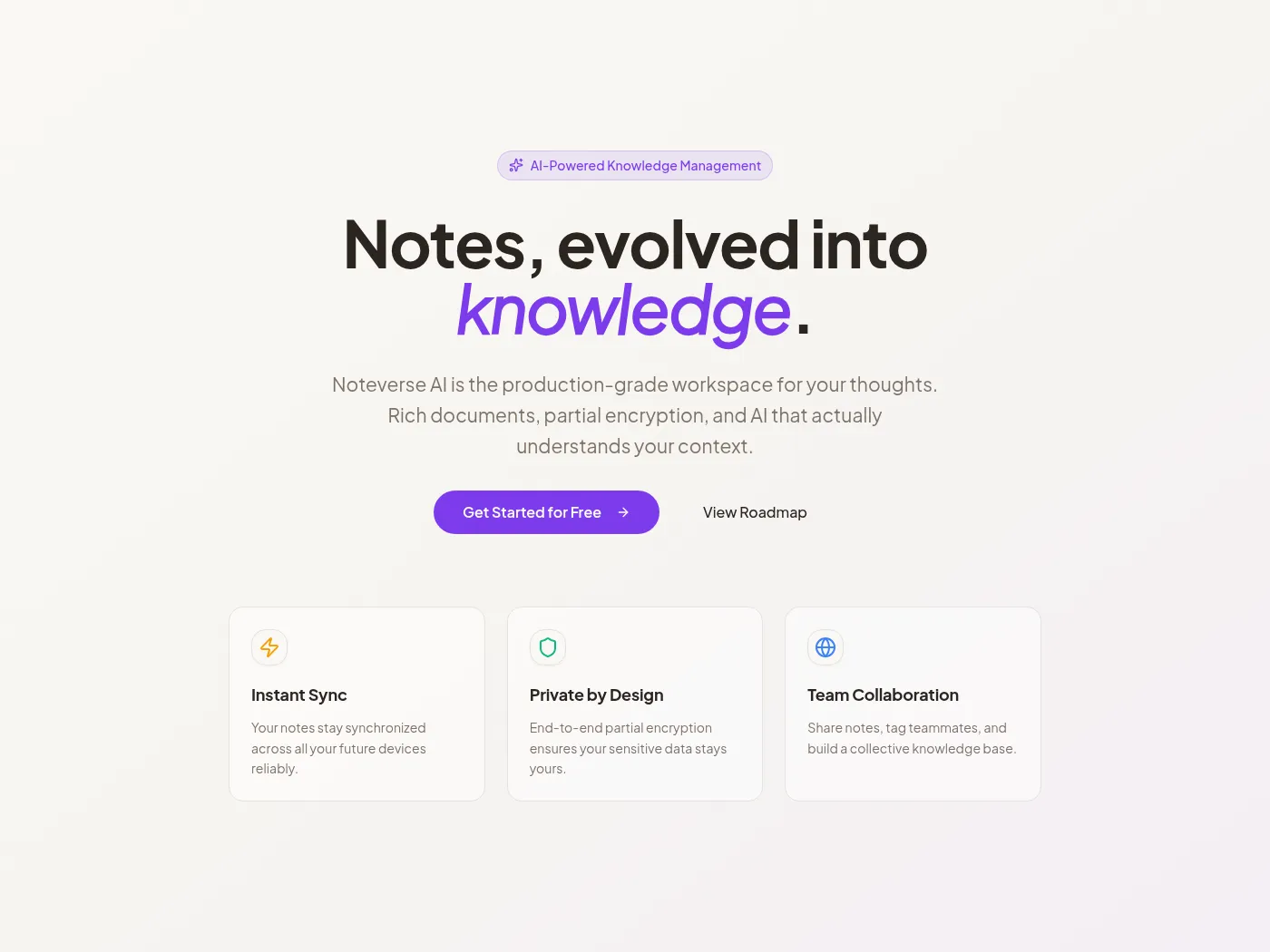 Noteverse AI