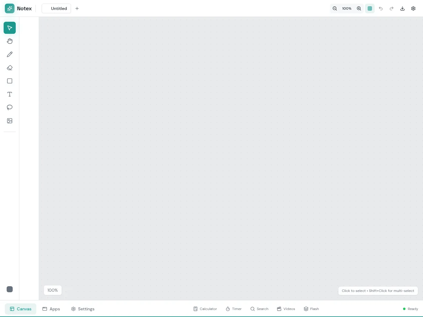 Notex Infinite Canvas