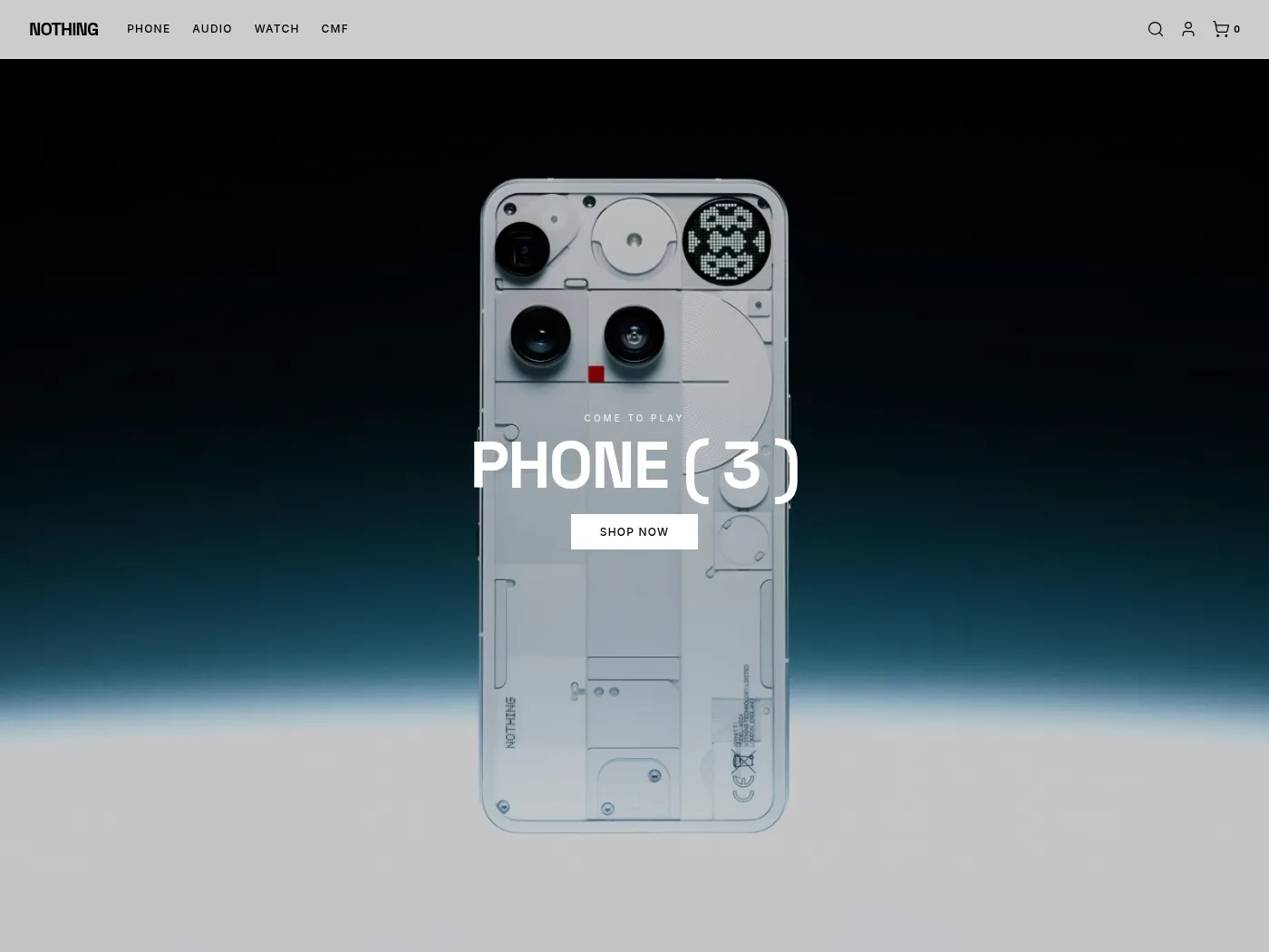 Nothing Site Clone