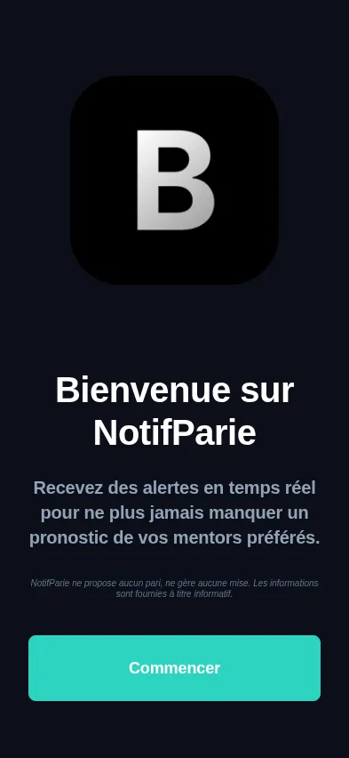 NotifParie Alerts App