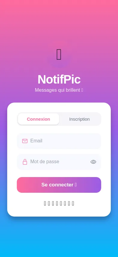 NotifPic Messenger