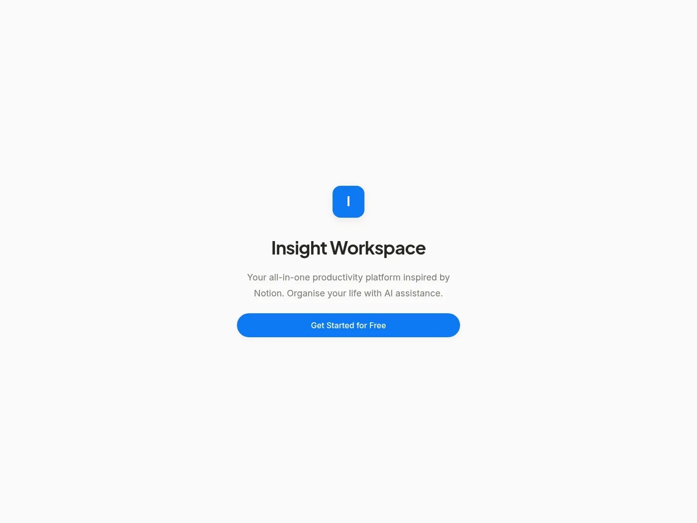 Notion AI Workspace