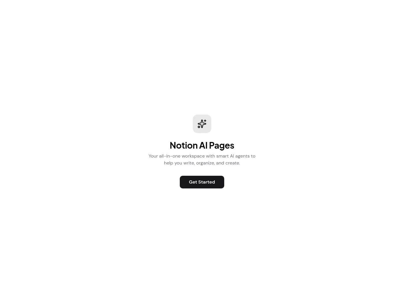 Notion AI Pages