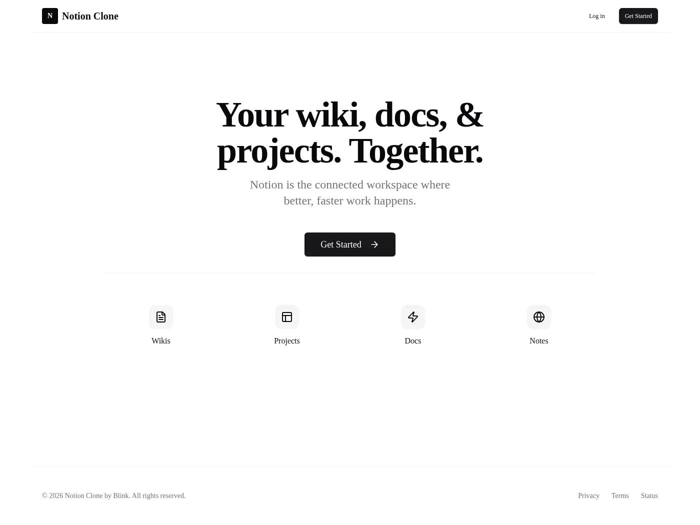 Notion Clone
