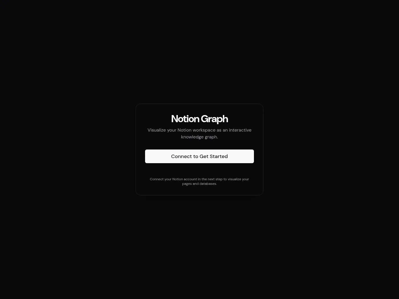 Notion Graph Visualizer